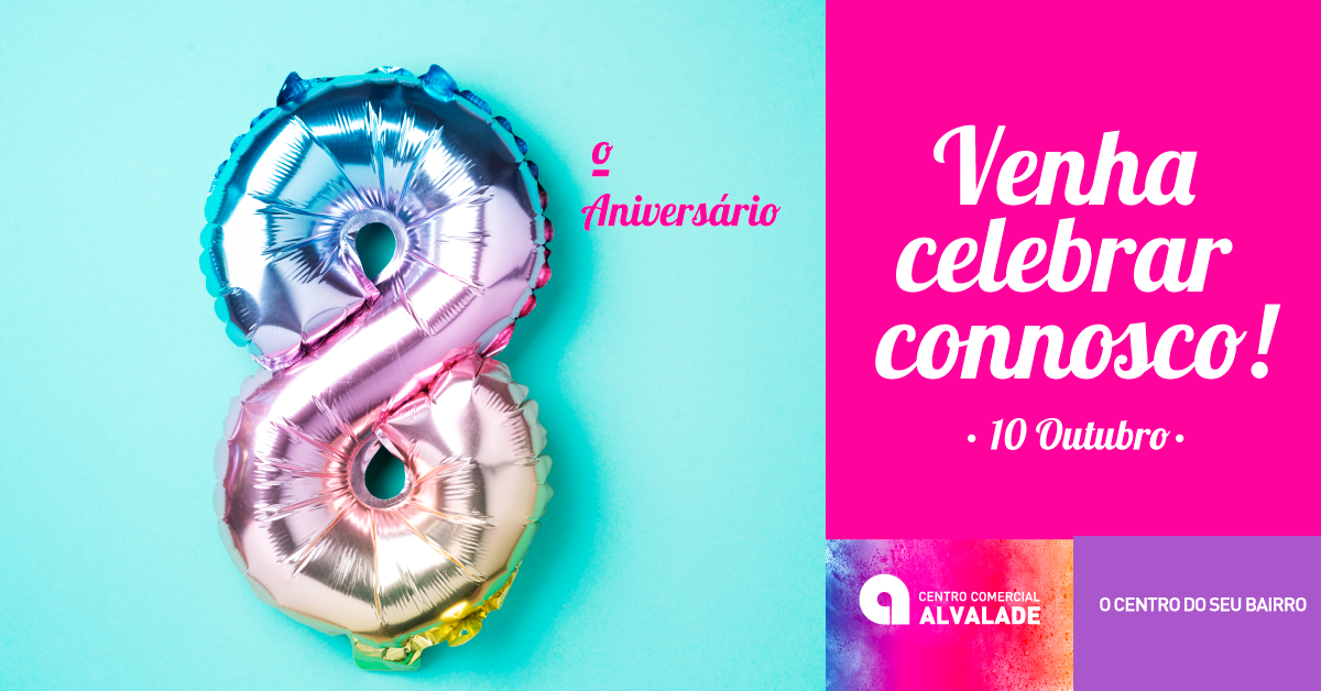 10 de outubro é dia de festa - Centro Comercial Alvalade